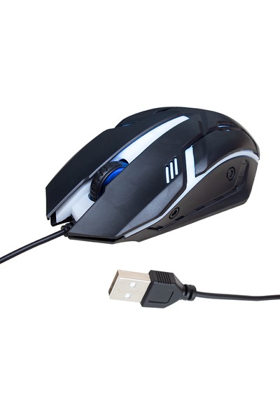 Cmk GM001 4 Renkli Kablolu Gamıng Oyuncu Mouse