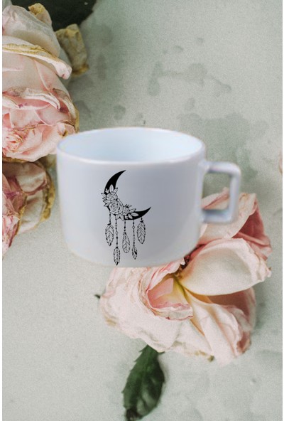 Homestorebotique Düş Kapanı Baskılı Çay Kahve Fincanı