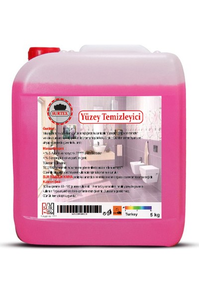 Surtex Yüzey Temizleyici 5 Lt