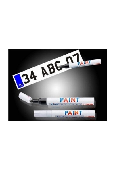 Omac Oto Plaka Yazma Kalemi Araç Plaka Yazma Kalemi Siyah Omac Oto Plaka Yazma Kalemi Araç Plaka Yazma Kalemi Siyah