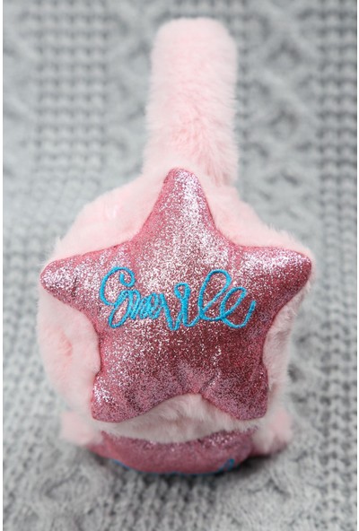 Tomurcuk Kız Çocuk Peluş Kulaklık 4-12 Yaş