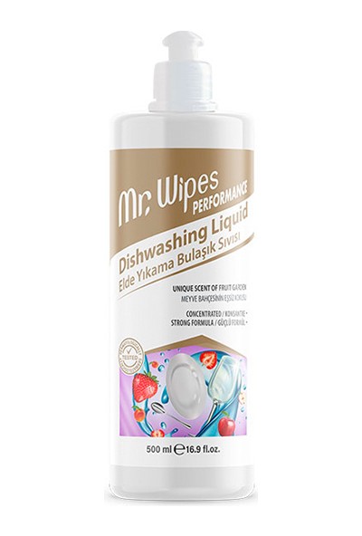 Farmasi Mr. Wıpes Performance Elde Yıkama Bulaşık Deterjanı 500 ml Farmasi Mr. Wıpes Performance Elde Yıkama Bulaşık Deterjanı 500 ml