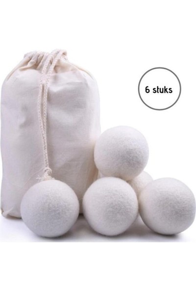 Burberk Yün Kurutma Topu - Çamaşır Kurutma Topu 6'lı Burberk Yün Kurutma Topu - Çamaşır Kurutma Topu 6'lı