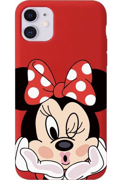 Shoptocase Apple iPhone 11 Lansman Minnie Desenli Telefon Kılıfı Shoptocase Apple iPhone 11 Lansman Minnie Desenli Telefon Kılıfı