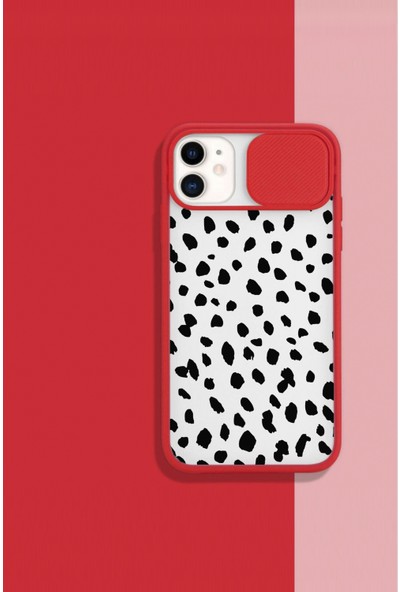 Shoptocase Apple iPhone 11 Uyumlu Kamera ve Lens Koruyuculu Benek Desenli Telefon Kılıfı Shoptocase Apple iPhone 11 Uyumlu Kamera ve Lens Koruyuculu Benek Desenli Telefon Kılıfı