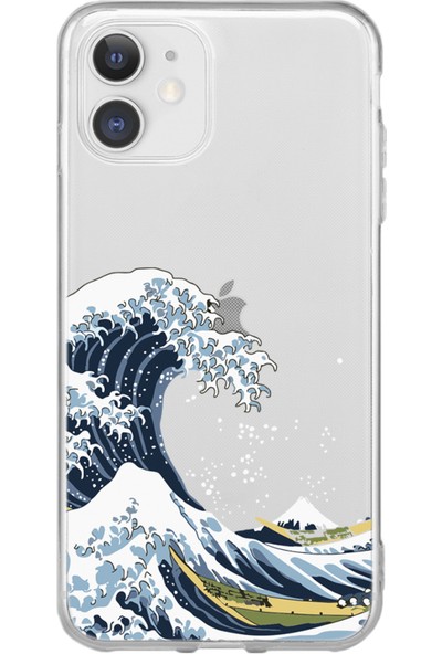 Shoptocase Apple iPhone 11 Kaganawa Desenli Telefon Kılıfı Shoptocase Apple iPhone 11 Kaganawa Desenli Telefon Kılıfı