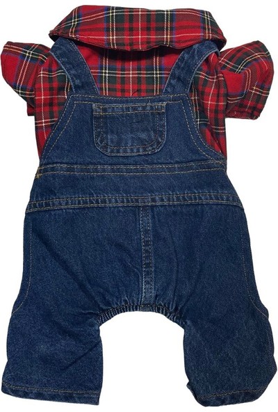 Pawshoptr Ekose Gömlekli Jean Tulum