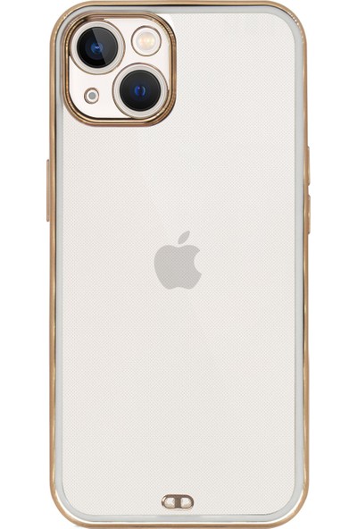 Shoptocase Apple iPhone 13 Uyumlu Premium Electrolize Silikonlu Beyaz Telefon Kılıfı Shoptocase Apple iPhone 13 Uyumlu Premium Electrolize Silikonlu Beyaz Telefon Kılıfı