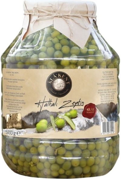 Alakent 5 kg Halhalı Zeytin Alakent 5 kg Halhalı Zeytin