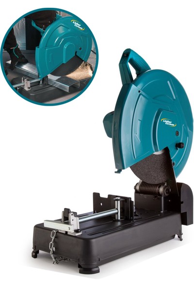 Lieber German 3700 Watt Çelik Dişli Şanzuman Bakır Sargılı 355 mm Profil Ahşap Metal Kesim Makinesi Kafa Koparma Lieber German 3700 Watt Çelik Dişli Şanzuman Bakır Sargılı 355 mm Profil Ahşap Metal Kesim Makinesi Kafa Koparma