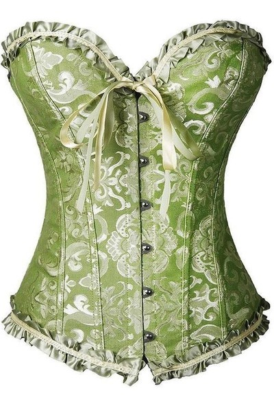 Serendipty Yj Kadın Bağcıklı Korse Yeşil (Yurt Dışından)