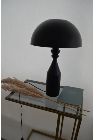 Mossha Space Lamp-Dekoratif Modern Abajur (Mantar Masa Lambası)