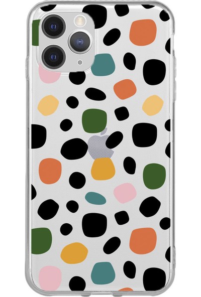 Shoptocase Apple iPhone 11PRO Şeffaf Renkli Dalmaçyalı Telefon Kılıfı Shoptocase Apple iPhone 11PRO Şeffaf Renkli Dalmaçyalı Telefon Kılıfı