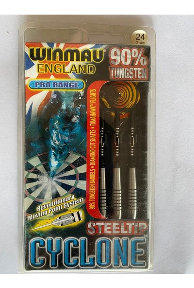 Winmau Cyclone 24 gr %90 Tungsten Dart Oku