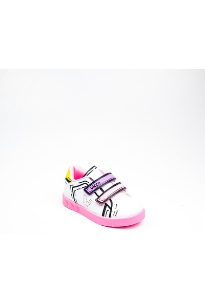 Vicco 313. B22Y. 153 Picasso Pembe Işıklı Bebek Spor Ayakkabı Vicco 313. B22Y. 153 Picasso Pembe Işıklı Bebek Spor Ayakkabı