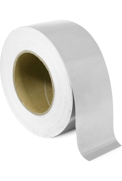 Reflektörlü Reflektif Fosforlu Şerit Bant Beyaz Düz Reflekte İkaz Bandı 1 METRE Reflektörlü Reflektif Fosforlu Şerit Bant Beyaz Düz Reflekte İkaz Bandı 1 METRE