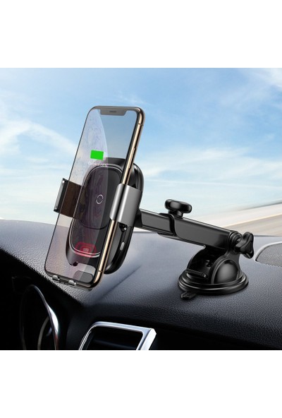 Car Araç Içi Uzayabilen 360 Derece Dönen Telefon Tutucu