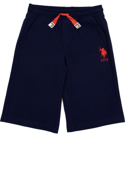 U.S. Polo Assn. Erkek Çocuk Lacivert Örme Şort 50246131-VR033 U.S. Polo Assn. Erkek Çocuk Lacivert Örme Şort 50246131-VR033