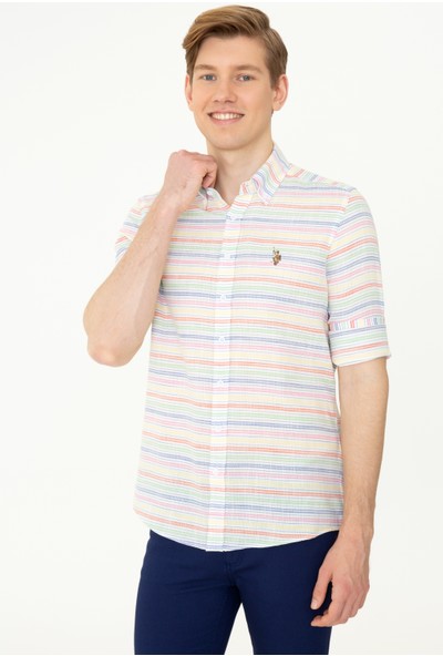 U.S. Polo Assn. Beyaz Gömlek Uzunkol 50246322-VR013