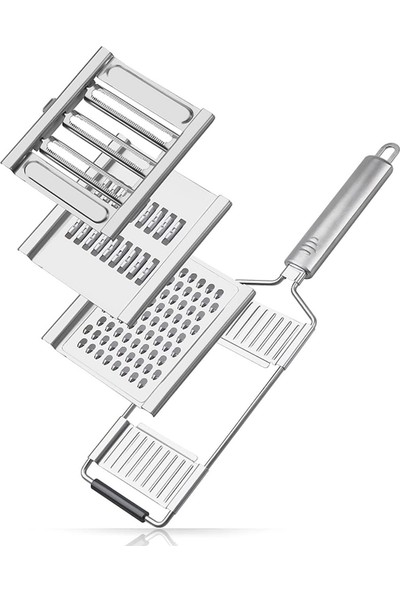 Arsimo Paslanmaz Çelik 3 Bıçaklı Sebze Dilimleyici 3 In 1 Dilimleyici Doğrayıcı Çoklu Rende Arsimo Paslanmaz Çelik 3 Bıçaklı Sebze Dilimleyici 3 In 1 Dilimleyici Doğrayıcı Çoklu Rende