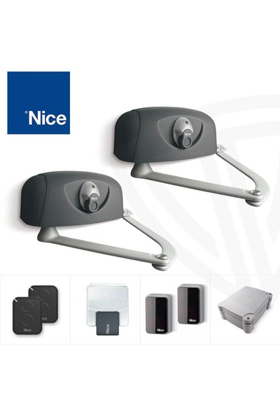 Nice Hyppo 7100 Dairesel Kapı Motoru (Aksesuarlı Çift Motorlu Set) Nice Hyppo 7100 Dairesel Kapı Motoru (Aksesuarlı Çift Motorlu Set)