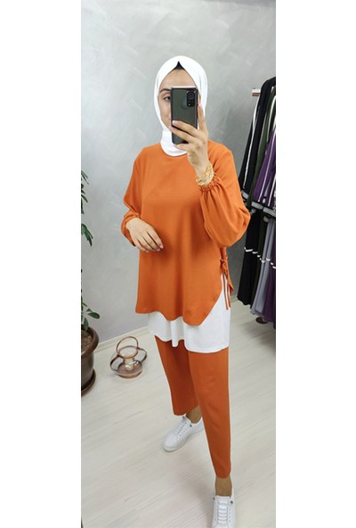 Mihver Tesettür Ferda Tunik Pantolon Takım
