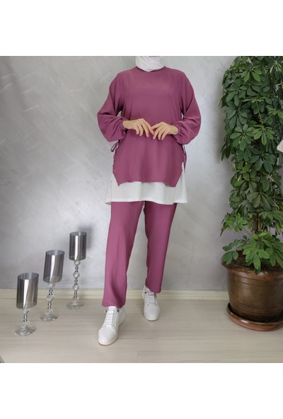 Mihver Tesettür Ferda Tunik Pantolon Takım