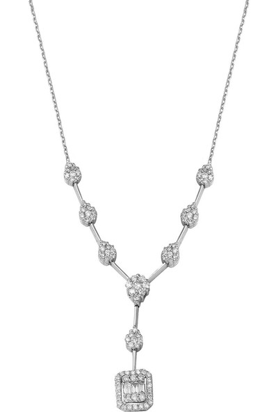 Zer 0,57 Karat Baget Pırlanta Kolye