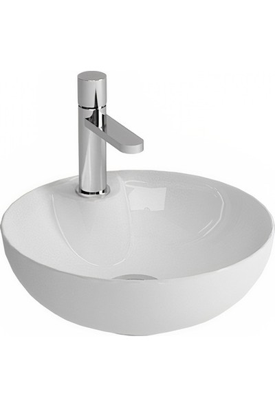 Newarc 5010 Bt Newart Batarya Delikli Yuvarlak Çanak Lavabo Newarc 5010 Bt Newart Batarya Delikli Yuvarlak Çanak Lavabo