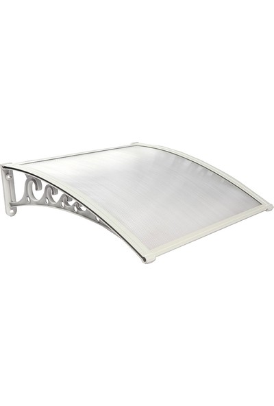 Yapısan Plastik Ayak 6mm Levhalı Pratik Sundurma Kanopi 100X120 cm Beyaz Yapısan Plastik Ayak 6mm Levhalı Pratik Sundurma Kanopi 100X120 cm Beyaz