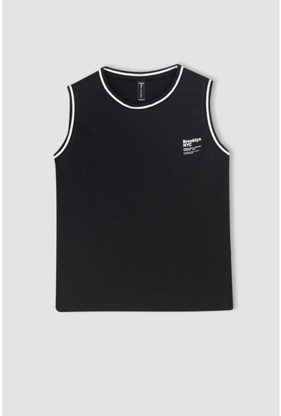 DeFacto Erkek Çocuk Defacto Fit Regular Fit Sırt Baskılı Pamuklu Penye Atlet X2698A622SP DeFacto Erkek Çocuk Defacto Fit Regular Fit Sırt Baskılı Pamuklu Penye Atlet X2698A622SP