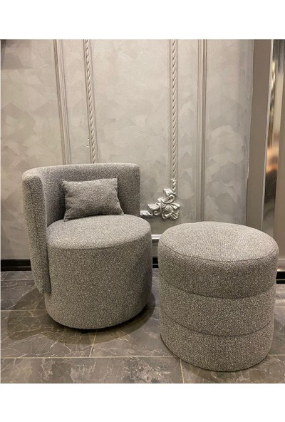 Hoom Concept Relax Teddy Berjer + Puf Seti Hoom Concept Relax Teddy Berjer + Puf Seti