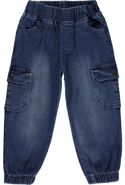 Civil Boys Erkek Çocuk Kot Pantolon 2-5 Yaş Koyu Mavi