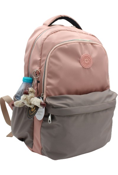 Bevitton Diagonel KumaşPudra-Vizon Okul Sırt Çantası 1600 Bevitton Diagonel KumaşPudra-Vizon Okul Sırt Çantası 1600