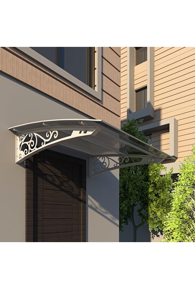 Albayrak Yapı İnşaat Ferforje Serisi Pratik Sundurma 175 cm x 100 cm Albayrak Yapı İnşaat Ferforje Serisi Pratik Sundurma 175 cm x 100 cm