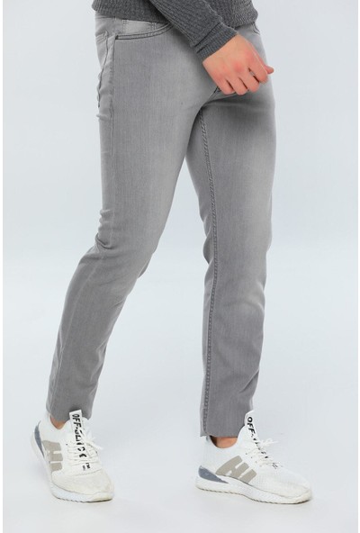Jack Wild Gri Slim Fit Pantolon