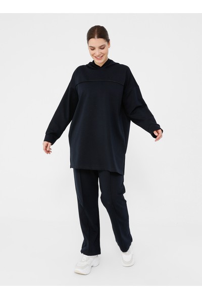 Büyük Beden Ikili Eşofman Takım Alia Büyük Beden Ikili Eşofman Takım Alia