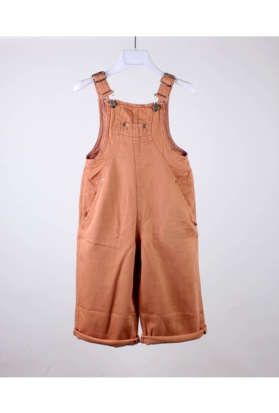 Escabel Kız Çocuk Kanvas Salopet