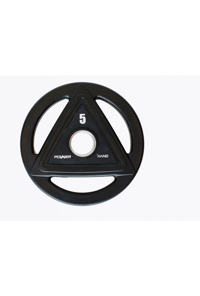 Powerhand 5 kg Profesyonel Kauçuk Kaplı Olimpik Plaka