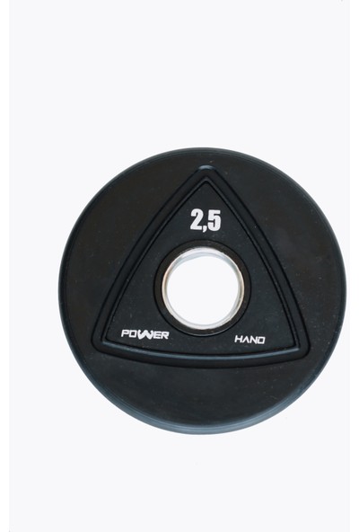 Powerhand 2,5 kg Profesyonel Kauçuk Kaplı Olimpik Plaka