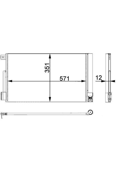 MGA Kondanser Klıma Radyatoru-(Fıat : Fıorıno/punto Evo -1.2-1.4-1.3 MGA Kondanser Klıma Radyatoru-(Fıat : Fıorıno/punto Evo -1.2-1.4-1.3