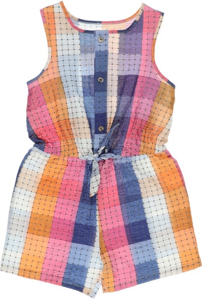 Panço Kız Çocuk Salopet Tulum 2211GK24016 Panço Kız Çocuk Salopet Tulum 2211GK24016