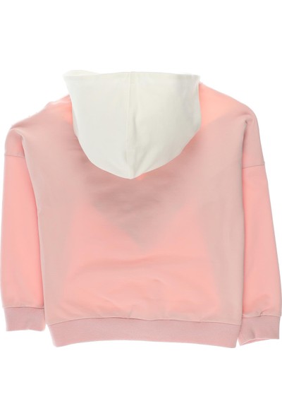 Panço Kız Çocuk Kapşonlu Sweatshirt 2121GK08010