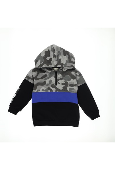 Panço Erkek Çocuk Kapşonlu Sweatshirt 2121BK08050 Panço Erkek Çocuk Kapşonlu Sweatshirt 2121BK08050