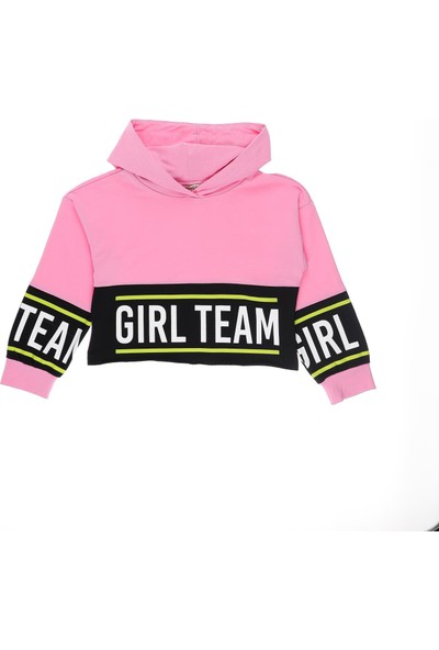 Panço Kız Çocuk Kapşonlu Sweatshirt 2121GK08013 Panço Kız Çocuk Kapşonlu Sweatshirt 2121GK08013