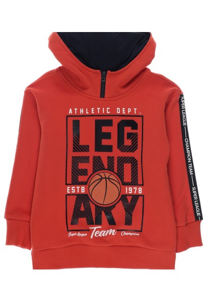 Panço Erkek Çocuk Kapşonlu Sweatshirt 2121BK08012 Panço Erkek Çocuk Kapşonlu Sweatshirt 2121BK08012