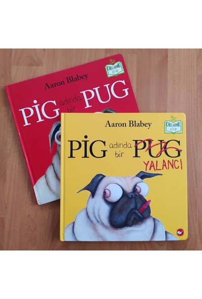 Beyaz Balina Yayınları Pig Adında Bir Pug Organik 2 Kitap Set