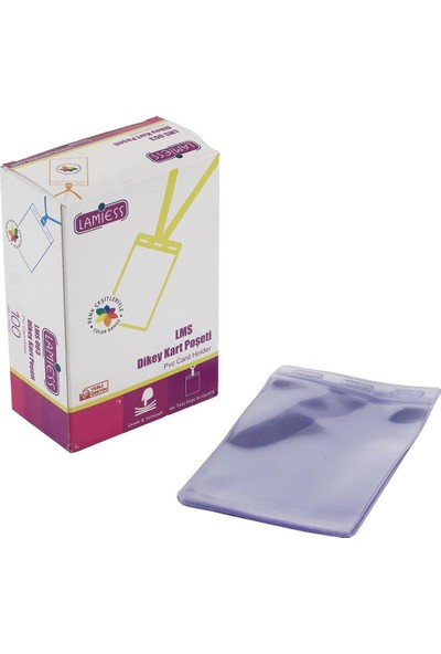 Lamiess Lms 002 Dikey Pvc Kart Poşeti 110X140 mm