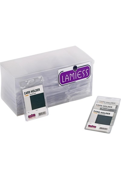 Lamiess T-033 V Dikey Plastik Kart Poşeti