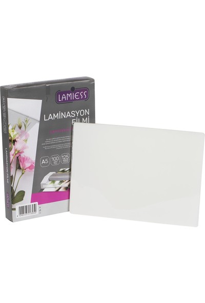 Lamiess A-5 154 x 216 mm 125 Mıc.polyesterlaminasyon Filmi 100'LÜ